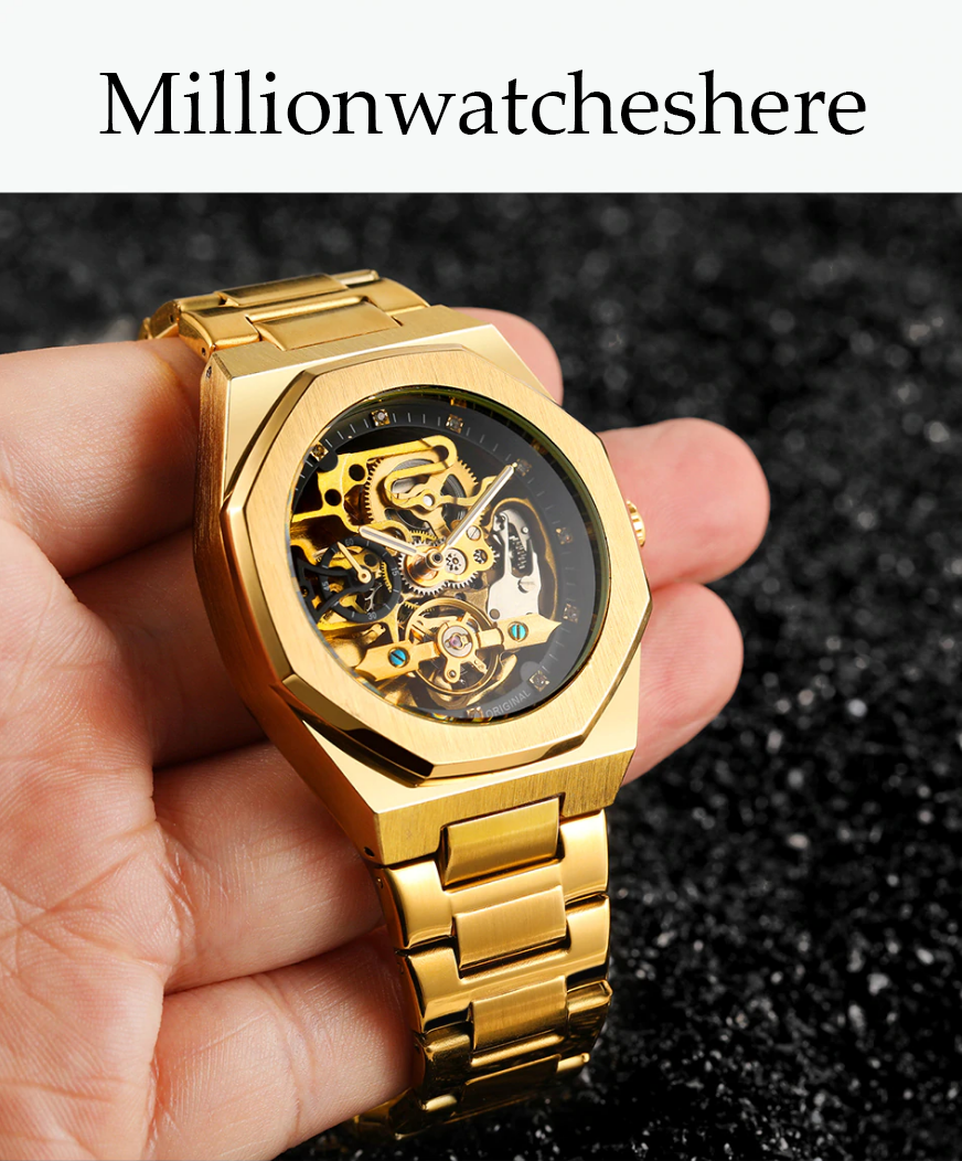 Mechanical Skeleton Watch. The Automatic Mechanical Skeleton Watch ...