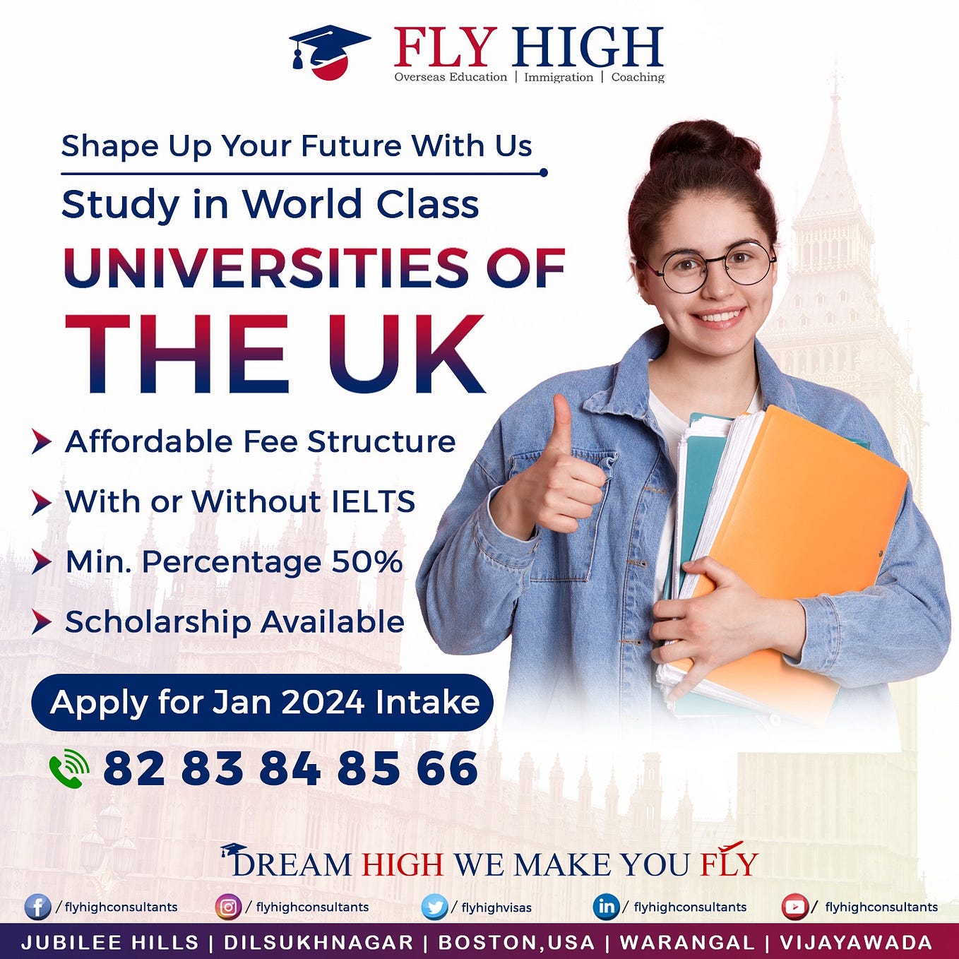 Leading Overseas Education Consultancy - fly high consultants - Medium