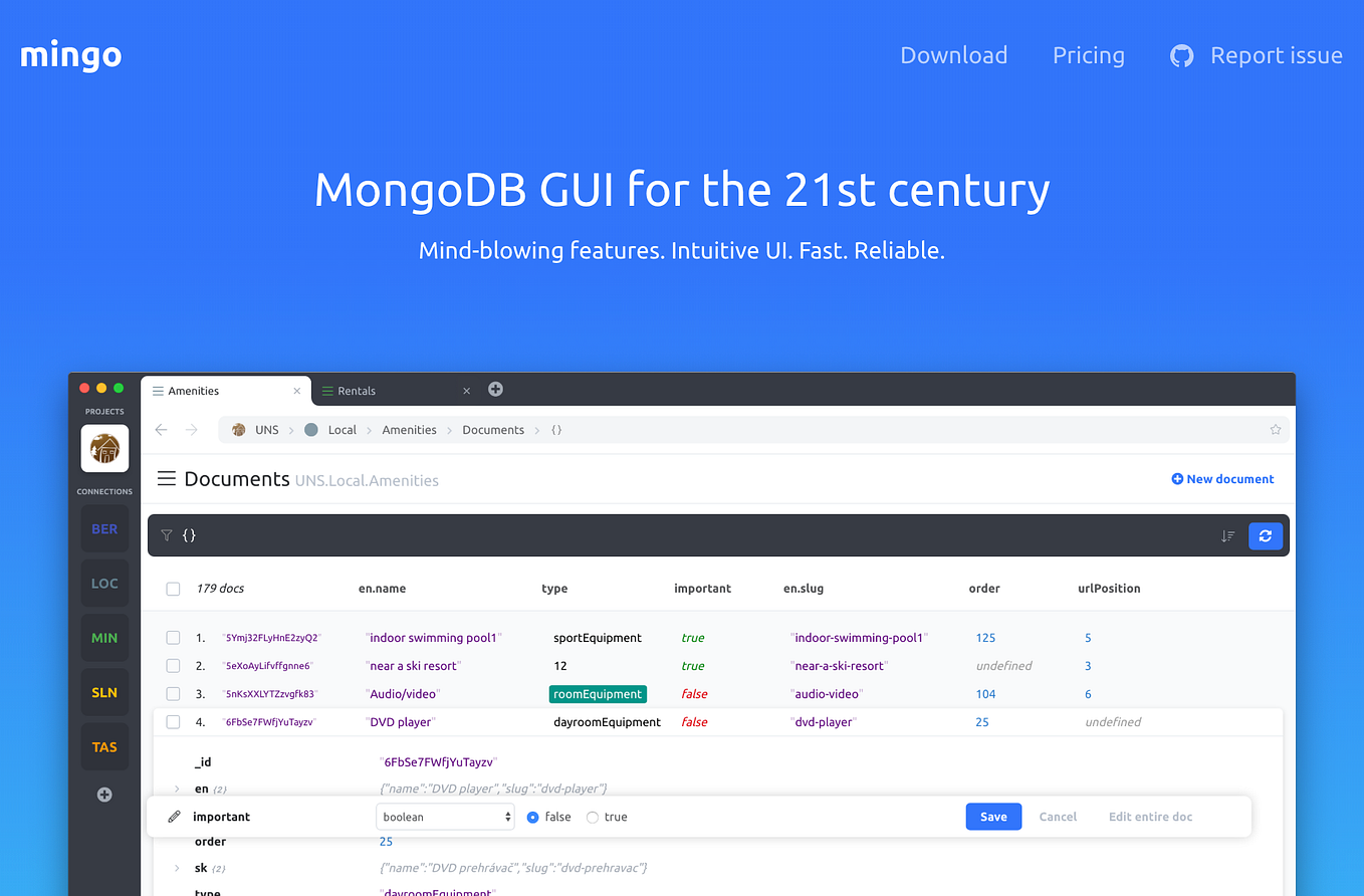 Mingo — The Usable MongoDB GUI. The first release of Mingo is out. It’s… | by Radoslav Toth | Medium
