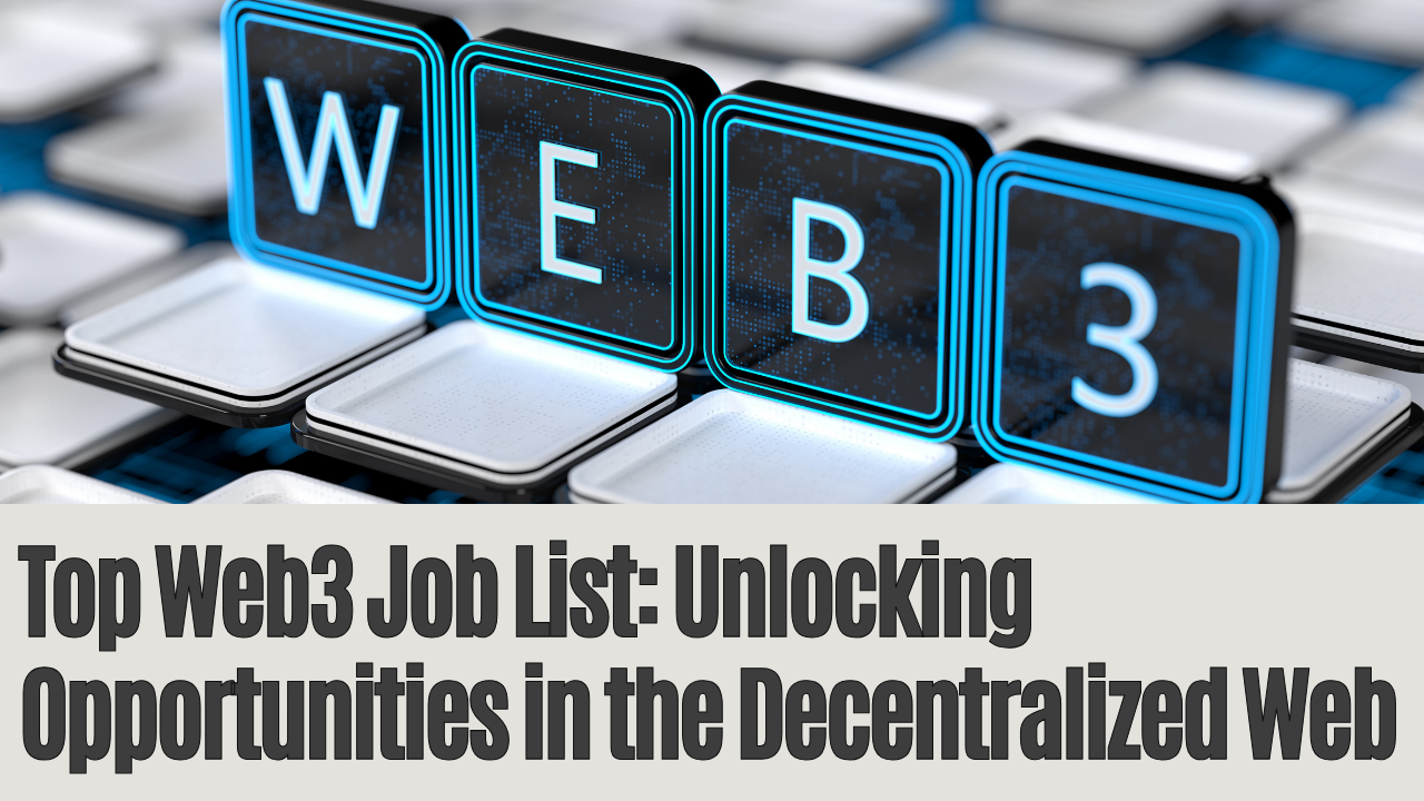 Top 100 Web3 Companies in 2024: Leading the Future of Decentralization | by Web3 Career | Jun ...
