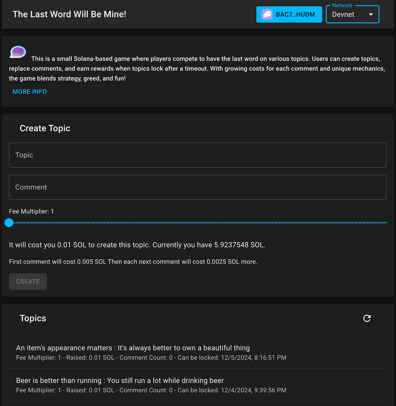 From Zero to Game: Full-Stack Solana Development Simplified, part two | by Mike Drapolyuk | Jan ...