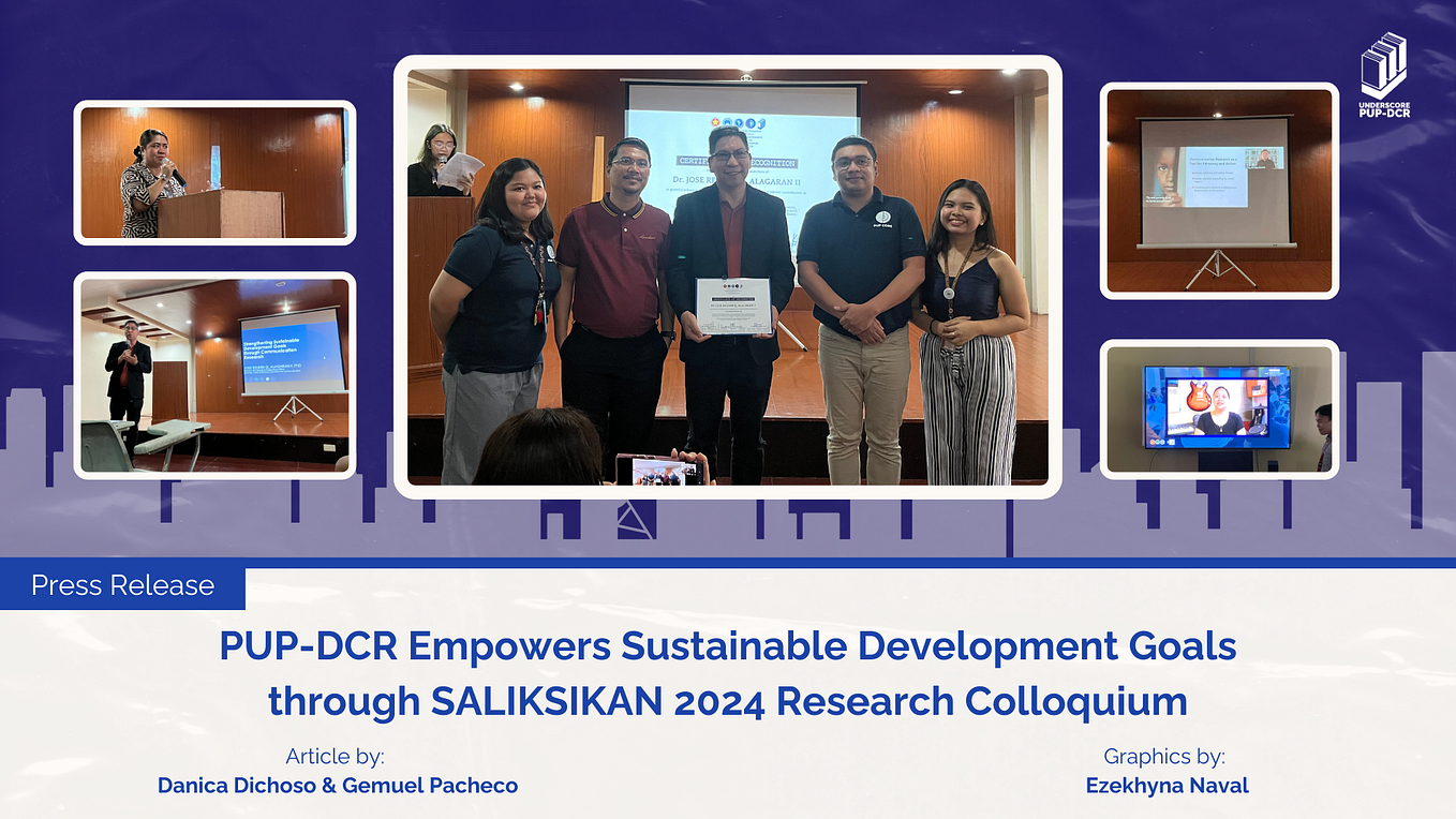 PUP-DCR Launches Its First-ever Research Publication Workshop To ...