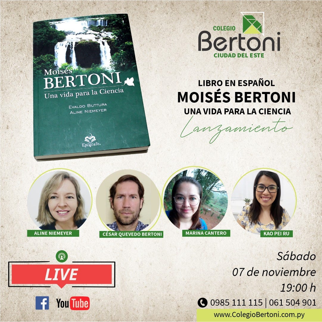 ¡Descubre el Universo Bertoni! LIVE — UNIVERSIDAD NACIONAL DEL ESTE ...