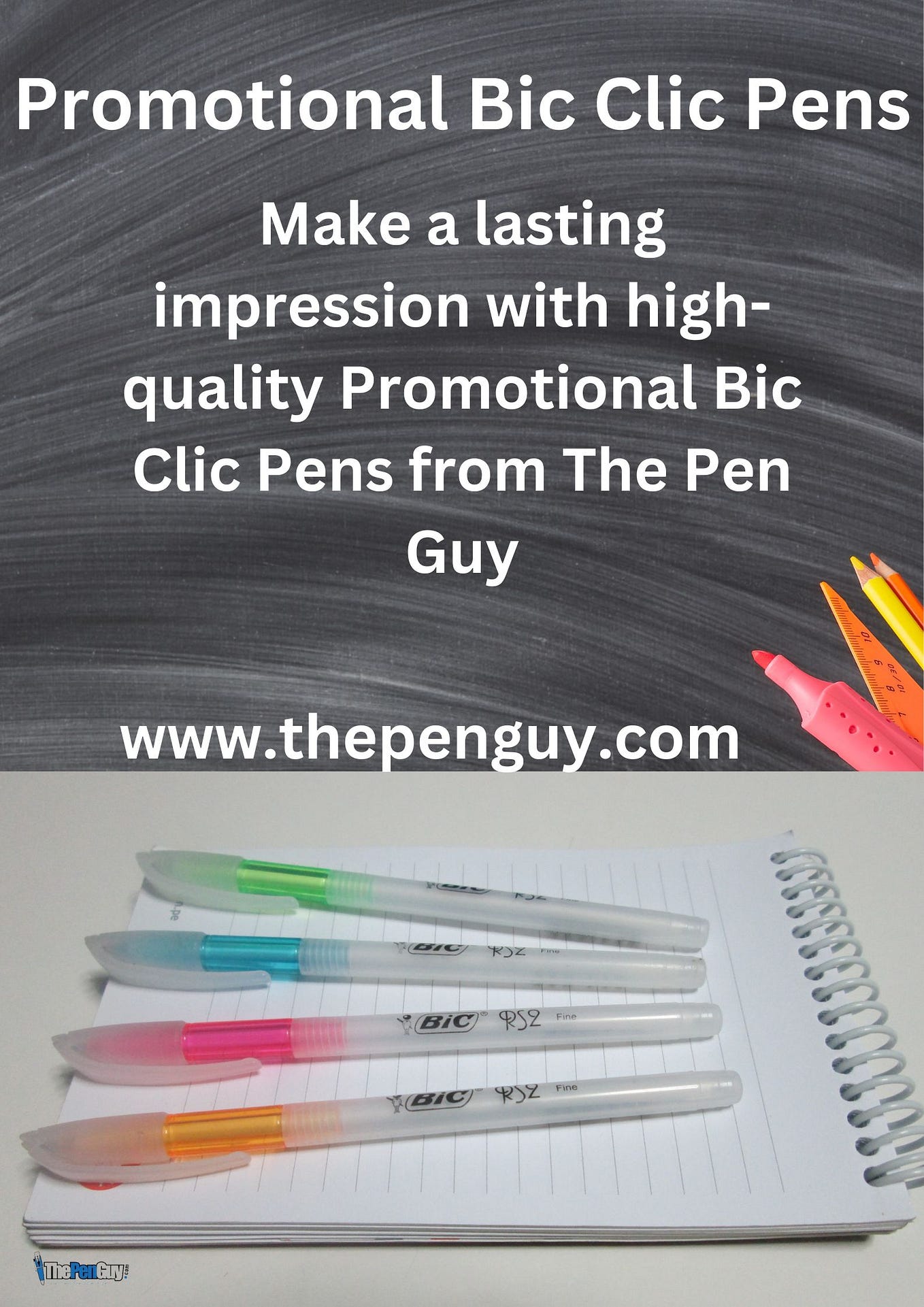 ThePenGuy’s Custom Bic Clic Pens: A Must-Have for 2023 | by Thepenguy | Medium