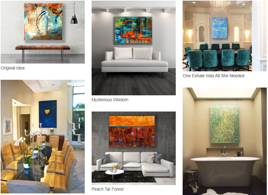 Contemporary Abstracts for Steve Schubert Studios | by Stephen Schubert ...