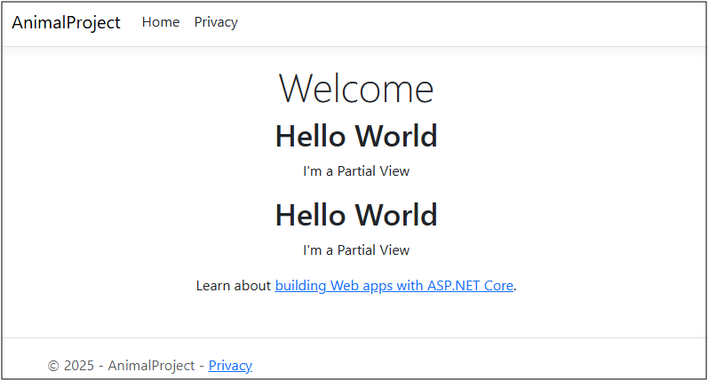 Passing Parameters to Partial Views in ASP.NET MVC | by Shekhar Tarare ... Passing Parameters to Partial Views in ASP.NET MVC | by Shekhar Tarare ...