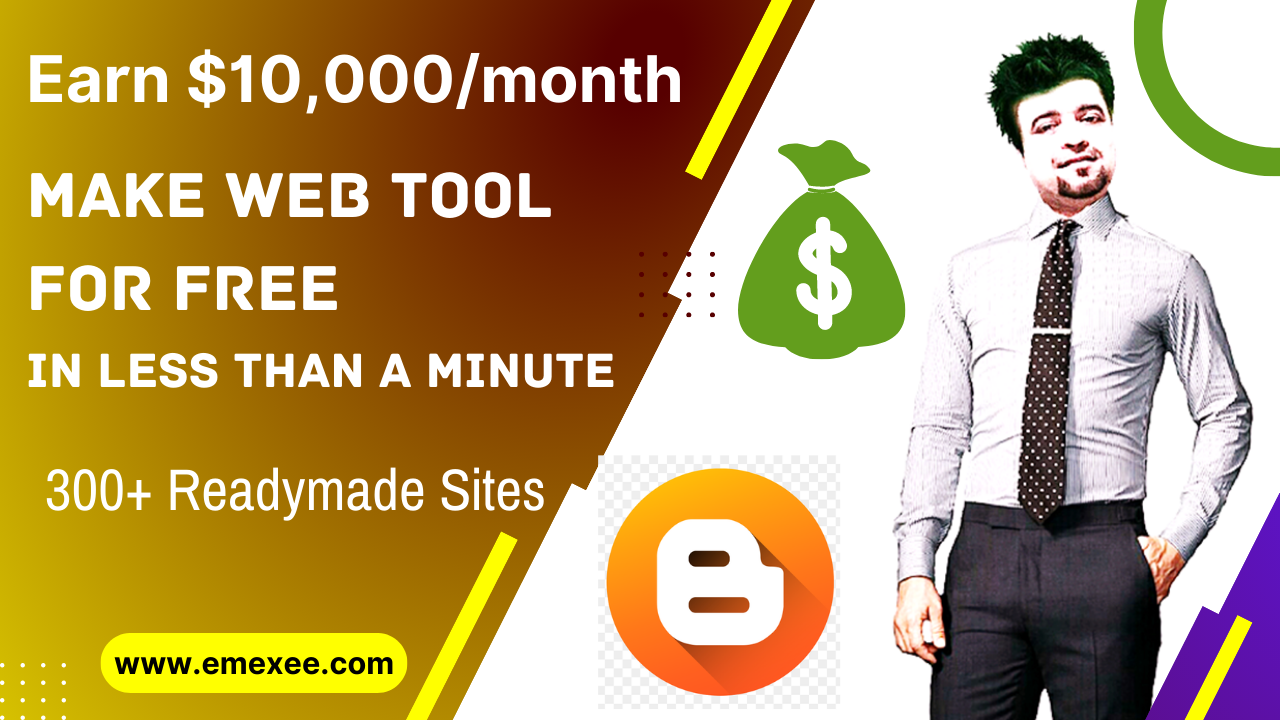 EmeXee Tool Studio — All-in-One Web Tools Blogger Script | by Xoominternetmedia | Medium