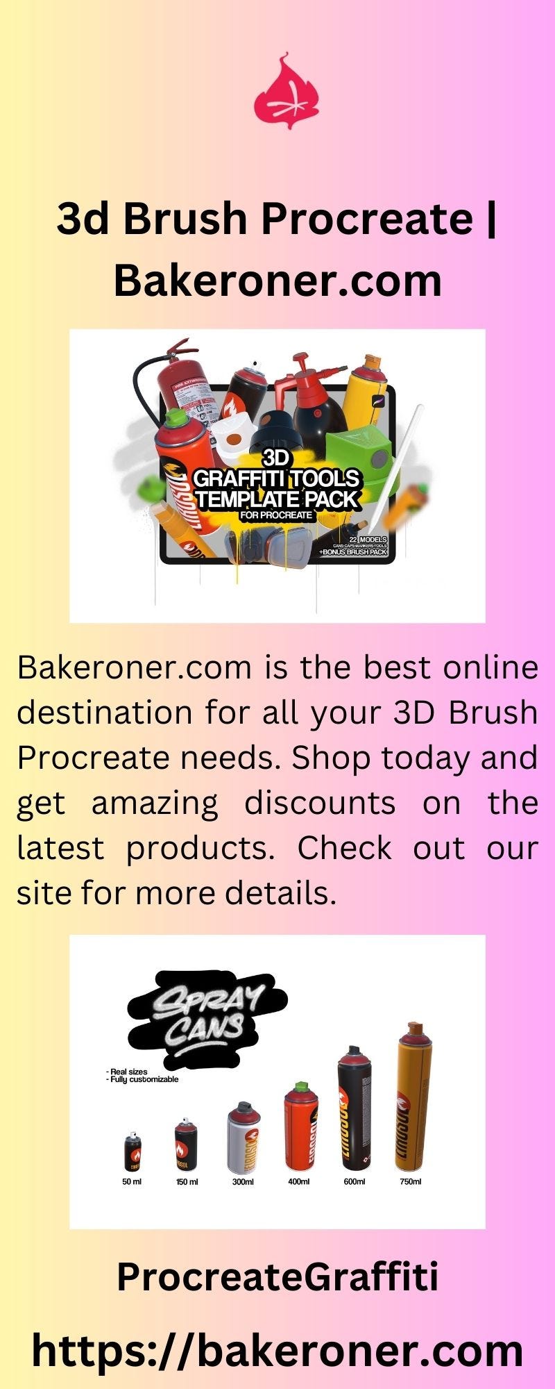 Graffiti Brushes for Procreate | Bakeroner.com - Procreate Graffiti - Medium