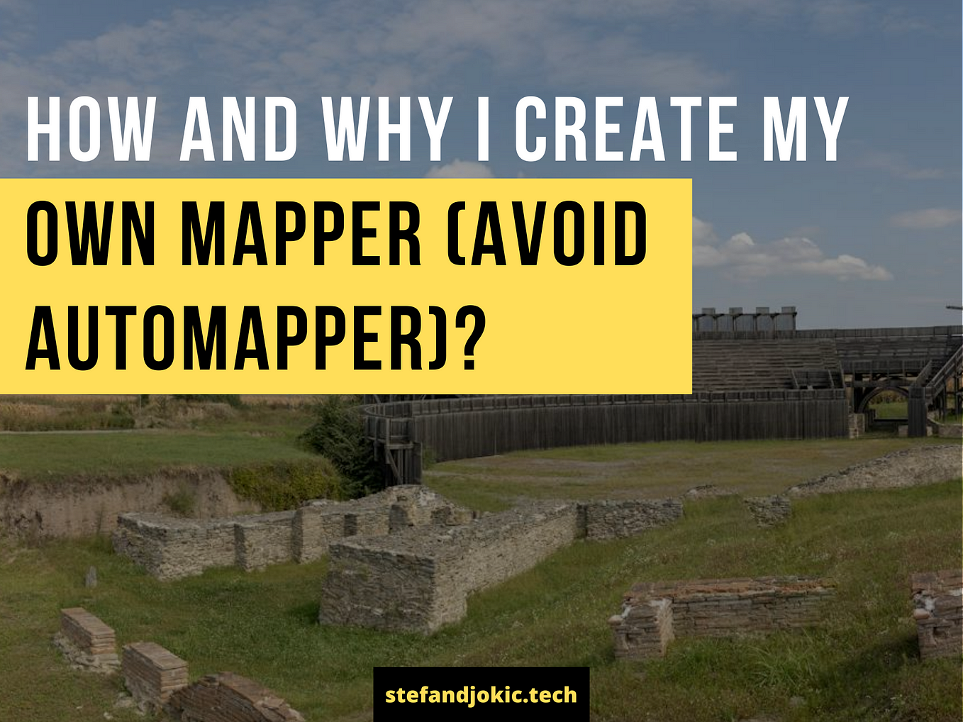Simplifying Object To Object Mapping With Automapper By Has San Medium 3908