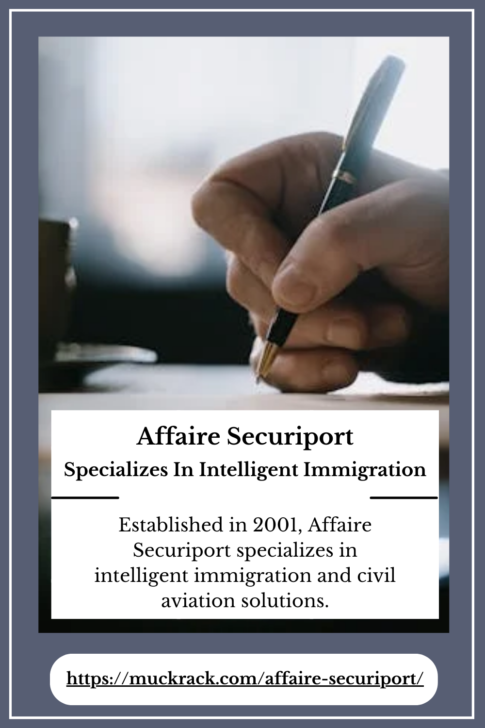 Affaire Securiport — Implement Border Security Solutions - Affaire ...