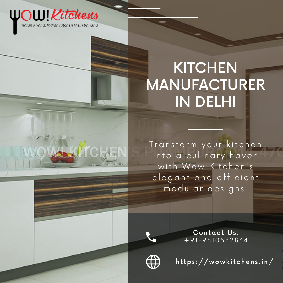 Kitchen Manufacturer In Delhi | Wow Kitchens - Wowkitchens - Medium