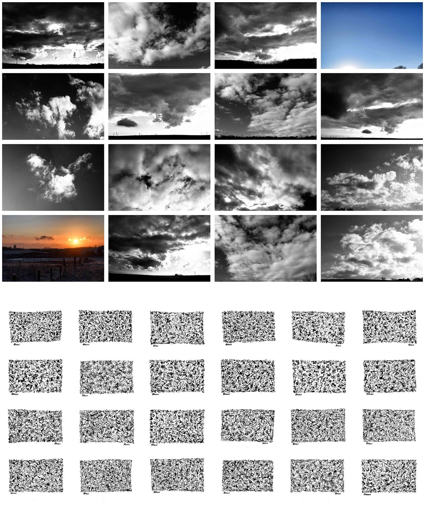 Lifeography Life Printed From Space in The Atmosphere - Contemporary ...
