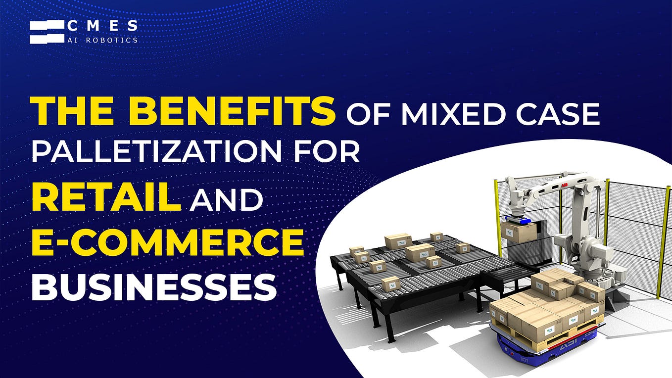 CMES Robotics Palletizer: Automating Efficient Goods Stacking and ...