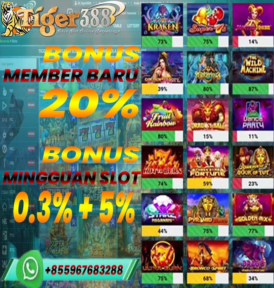 Tiger388 Slot Pragmatic Play Online Terbaik di Se Asia | by SLOT ONLINE TERPERCAYA | Medium