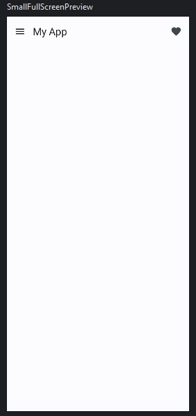 Creating a Center Aligned Top App Bar with Jetpack Compose | by Alfred ...