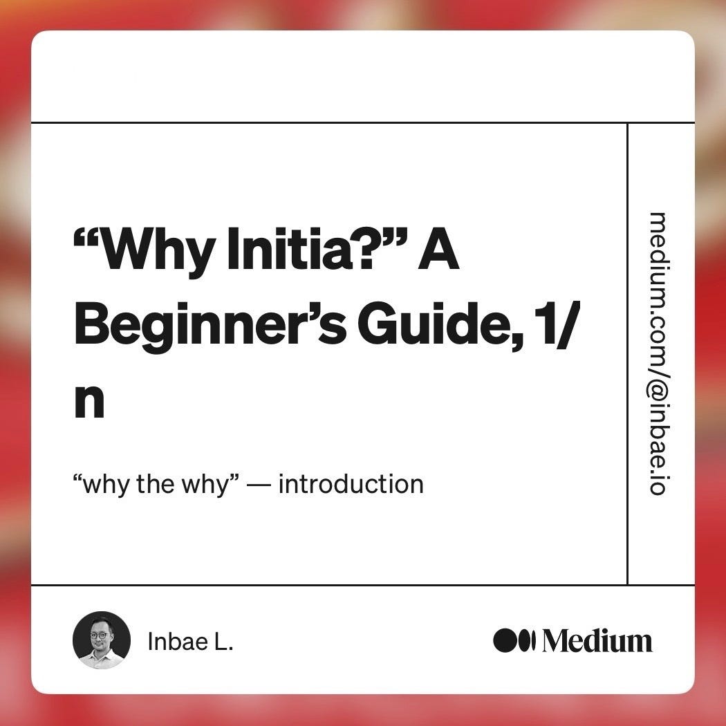“Why Initia?” A Beginner’s Guide, 2/n | by Inbae L. | May, 2024 | Medium