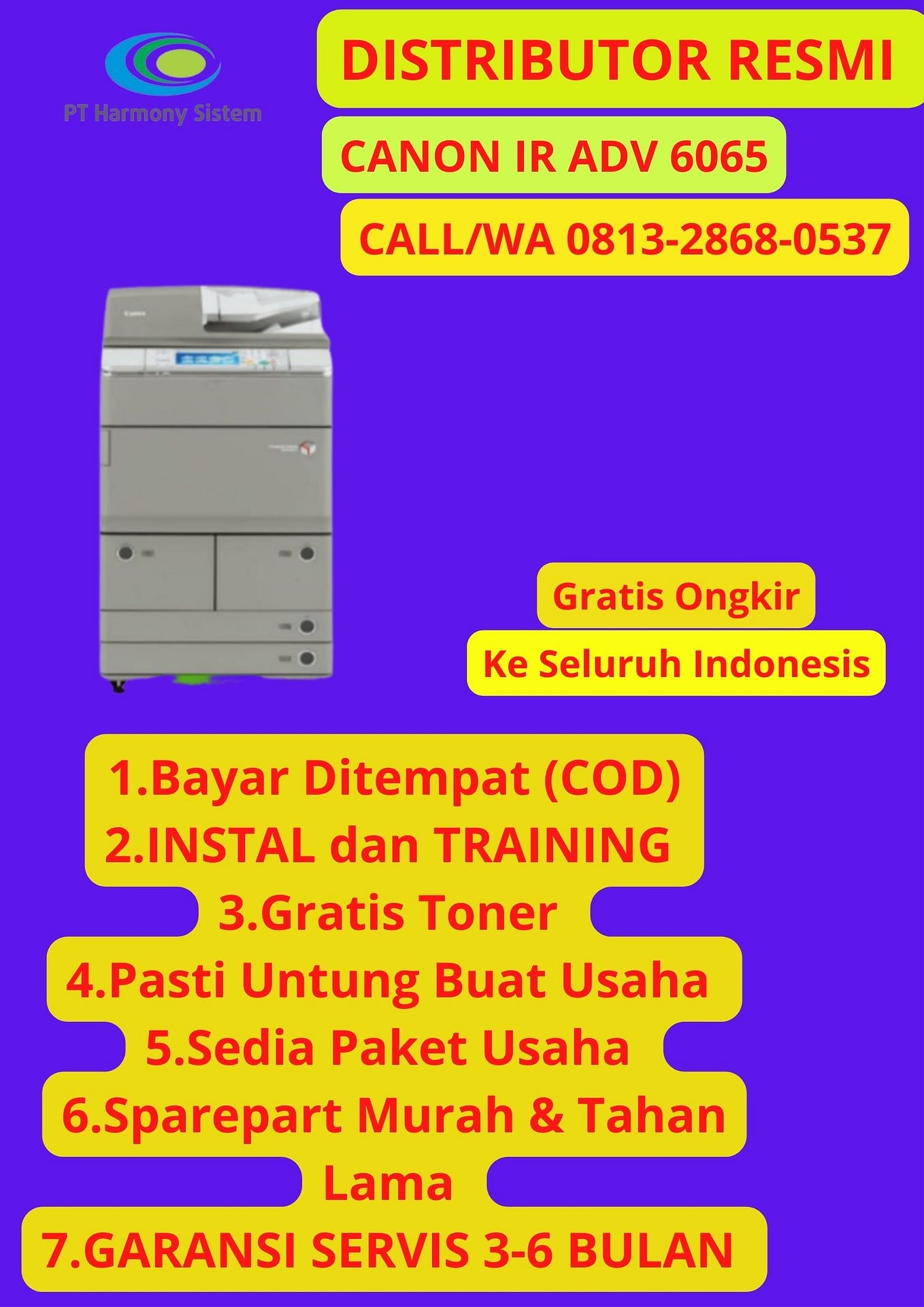 Distributor Resmi mesin fotocopy Canon IR ADV 6275 Biringkanaya Berua - Distributorresmimesinf ...