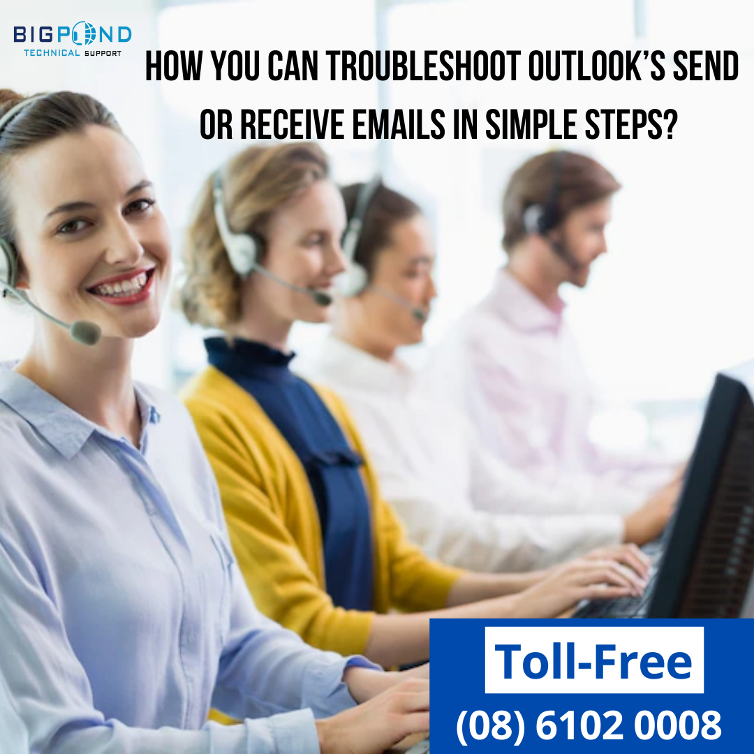 How to Troubleshoot Send or Receive Emails in Outlook (08) 6102 0008 ...