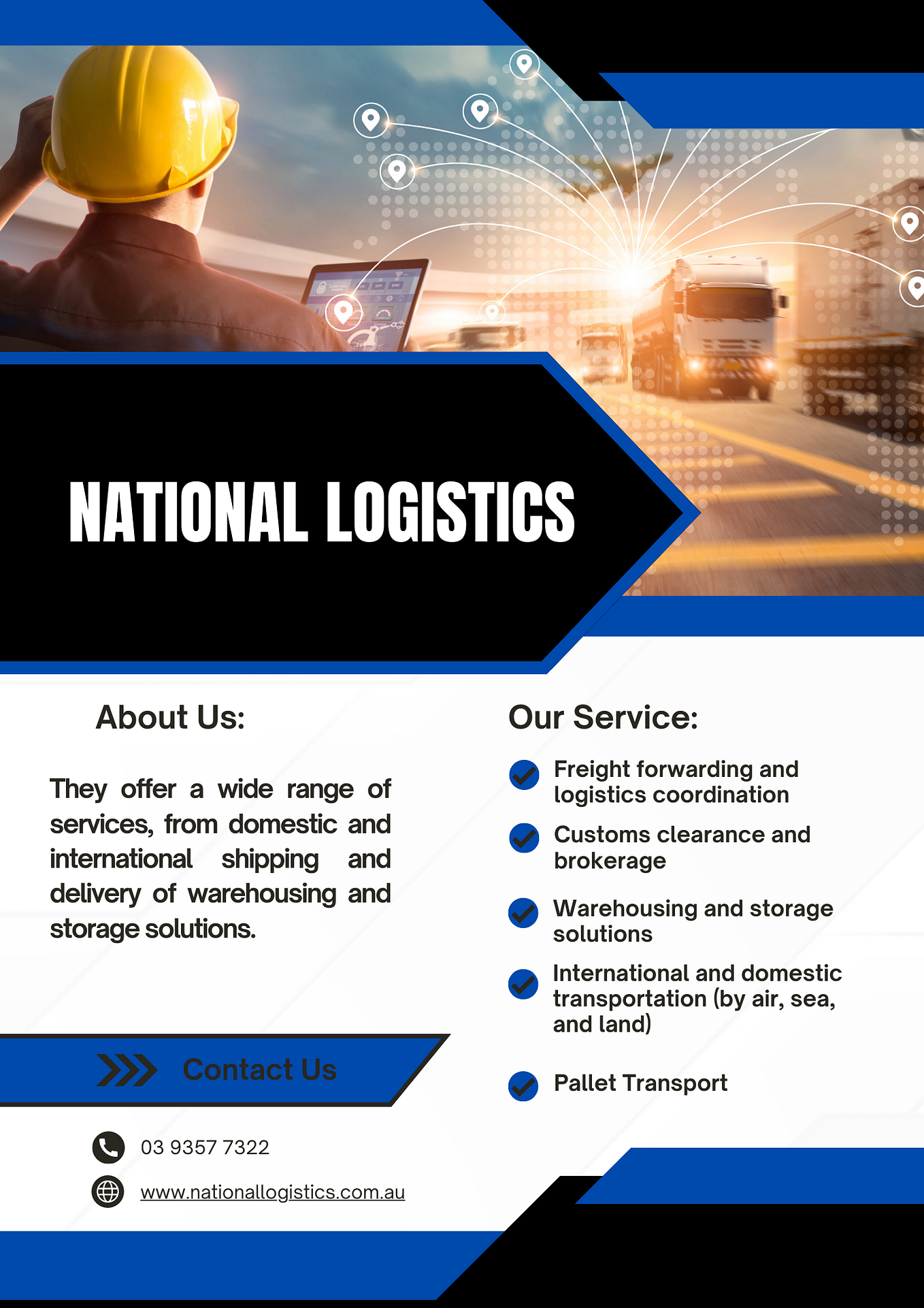Logistics company Melbourne - National Logistics - Medium
