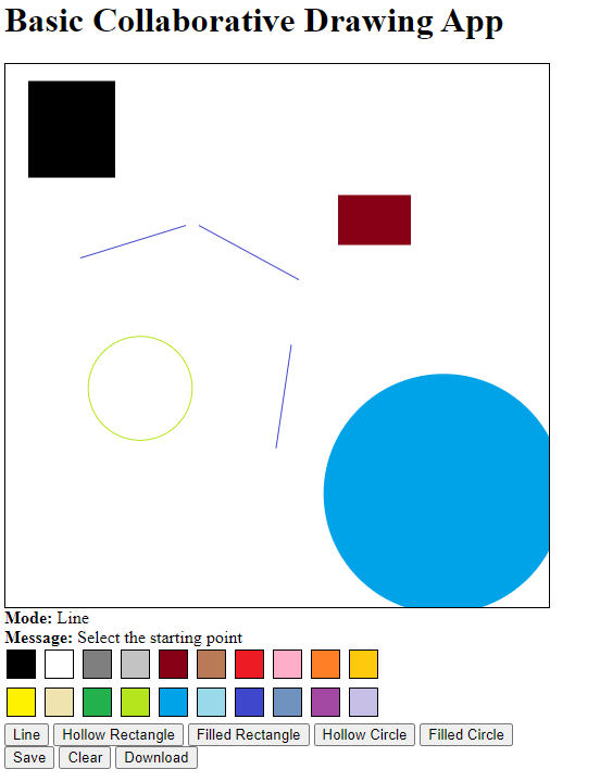 Collaborative Drawing App: Drawing Shapes on the Canvas | by Shawn | Medium