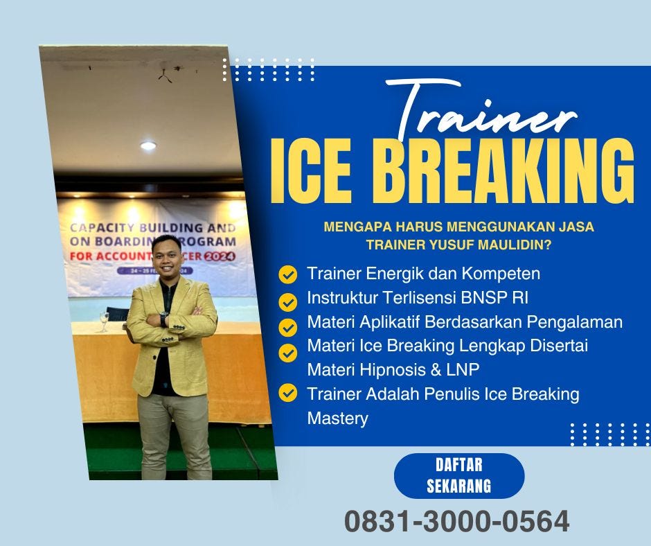 SERU, WA 0831–3000–0564, Trainer Ice Breaking Banyumas - Infotrainericebreaking - Medium