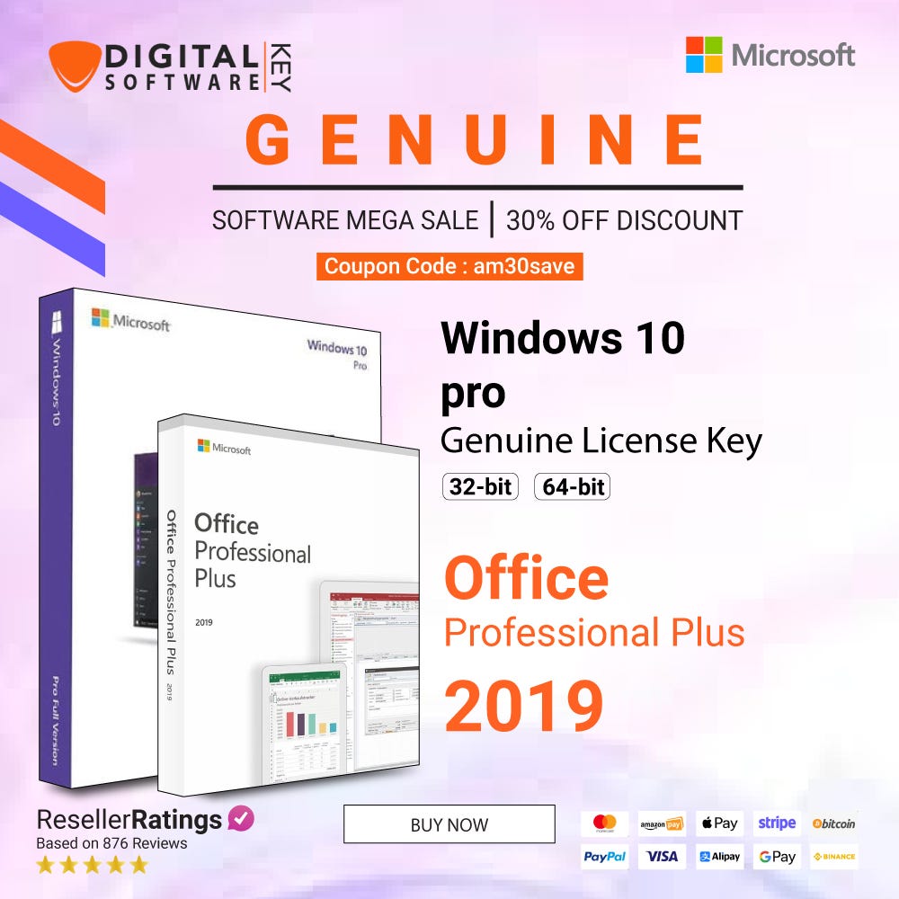 Exclusive Discounts on Windows 10 Pro and Office Professional Plus 2021 ...