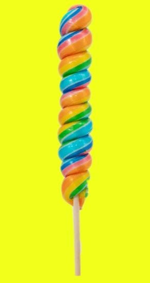 Rainbow Star Swirl Lollipop — Candy Paradise - Candy Paradise - Medium
