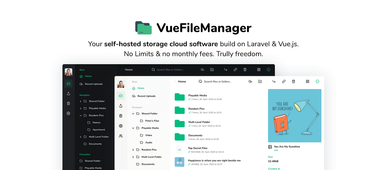 Public Preview of VueFileManager version 2 is Finally Here! | by Peter Papp | vuefilemanager ...