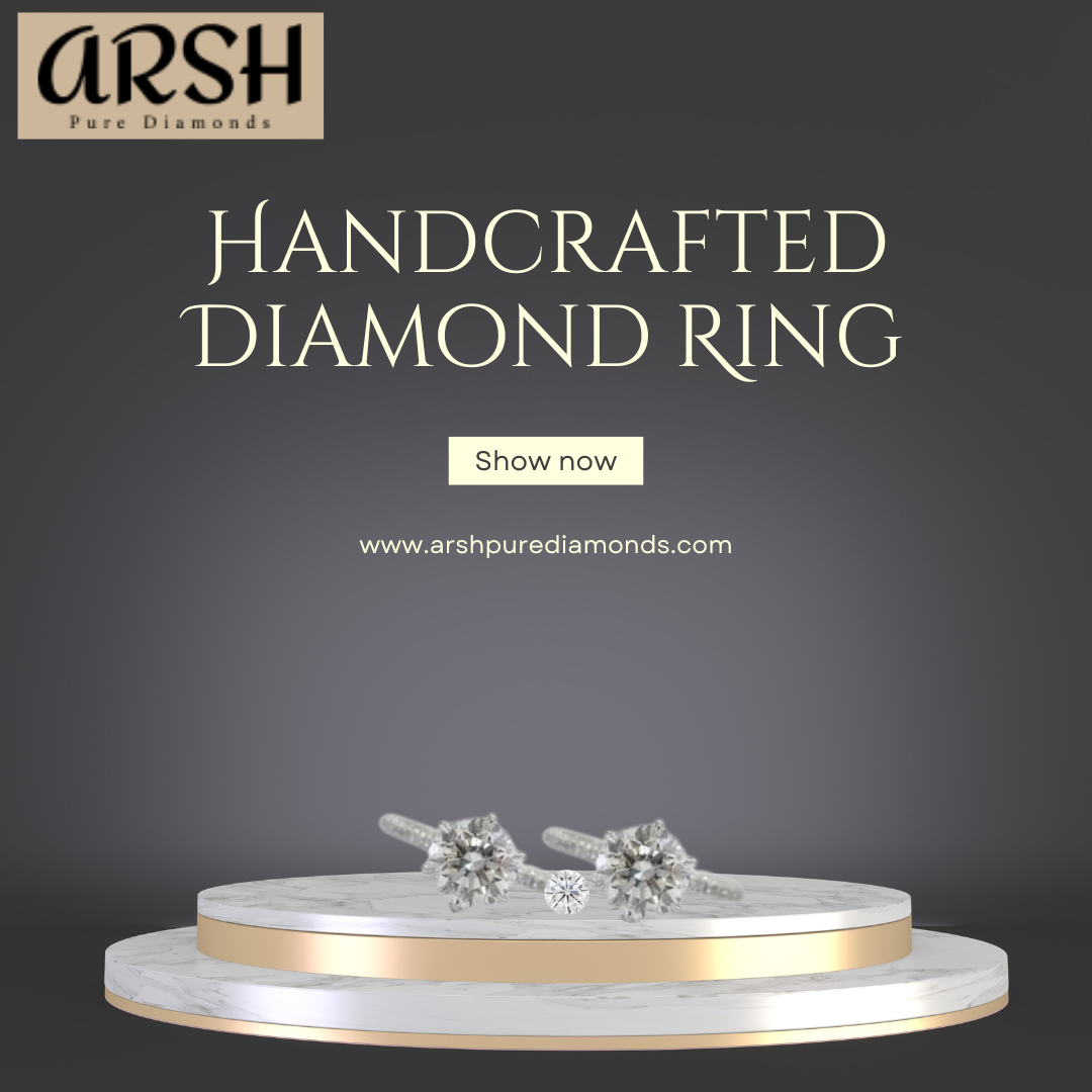 Lab Grown Diamond Ring - Arsh Pure Diamonds - Medium