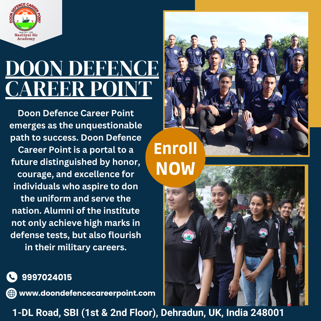 Excellence Unveiled A Glimpse into Doon Defence Career Point, Dehradun ...