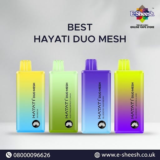 Best Dual Vape Disposable - E-Sheesh - Medium