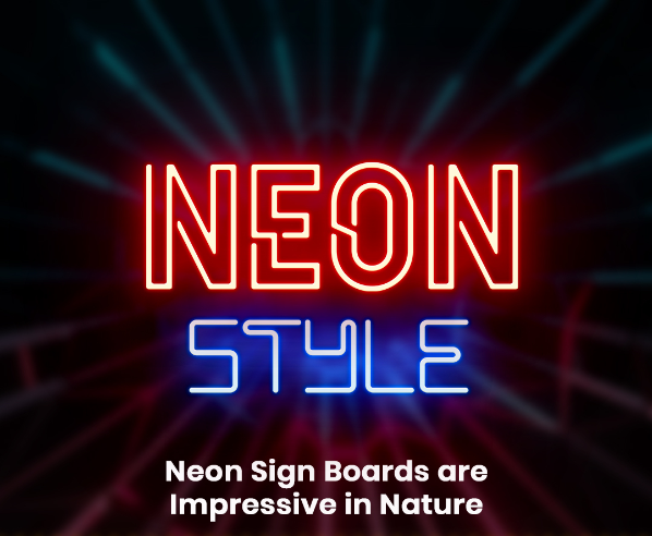 Neon sign board manufacturers | V Design Sign - V Design Signs - Medium