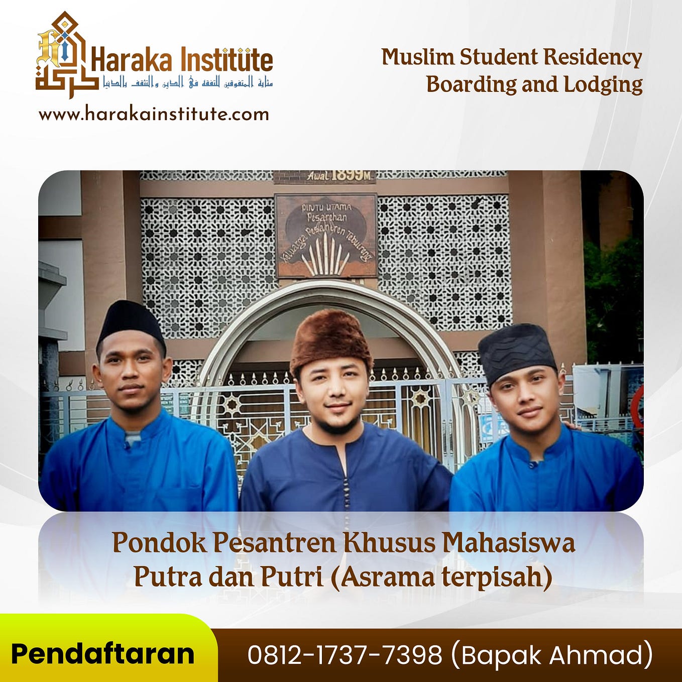 Hub 0812–1737–7398, Ponpes Mahasiswa Putra Wilayah Kampus Brawijaya ...