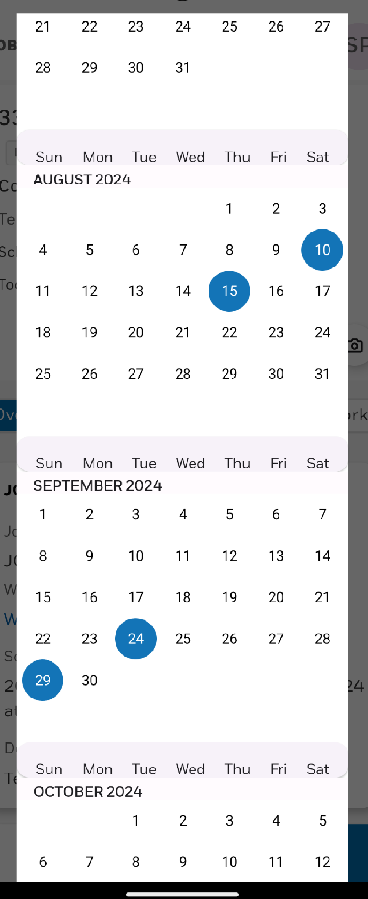 Custom Calendar With Events In Android | by Sevdetneng | Medium