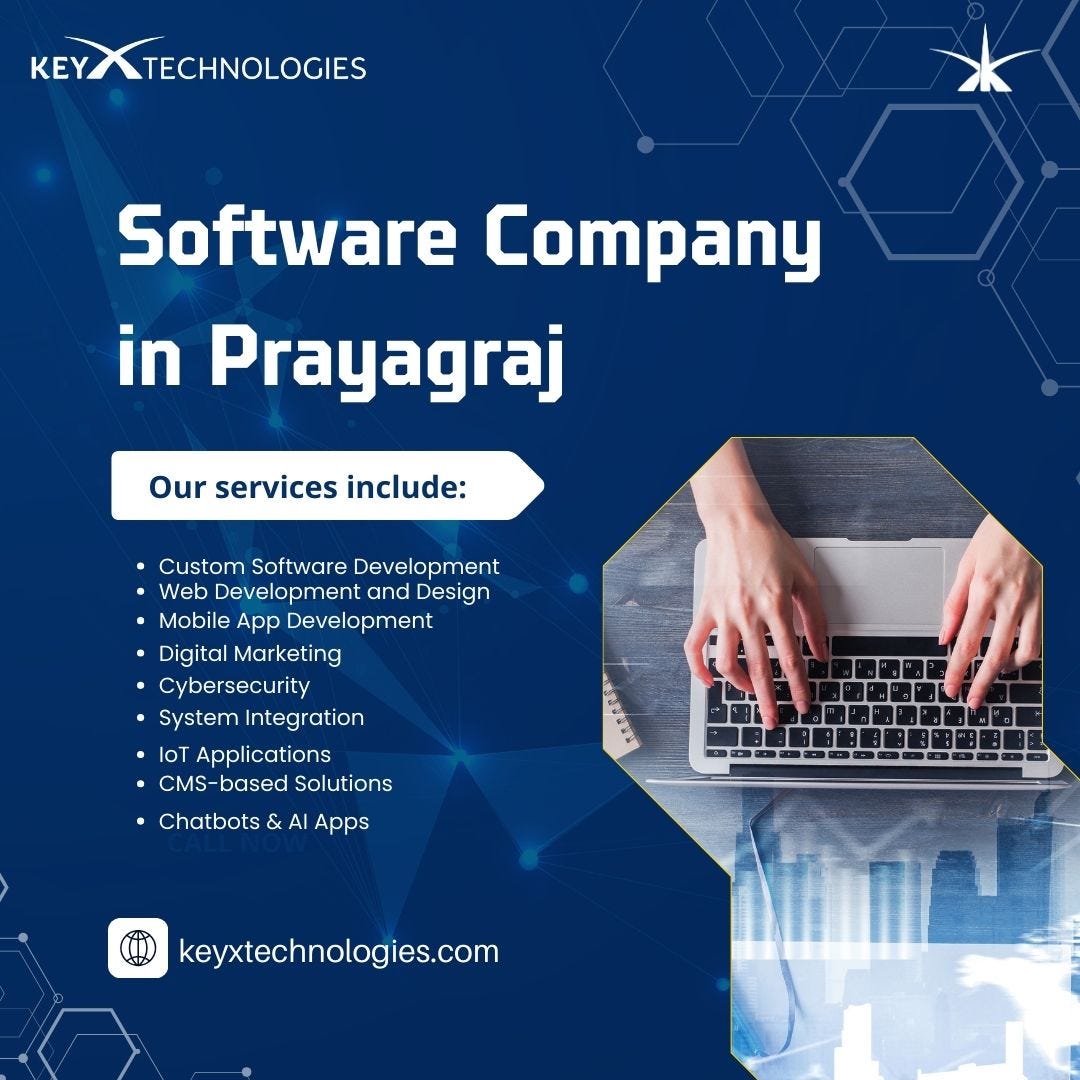 Software Development Company in Allahabad — KeyX Technologies - Ruchi ...