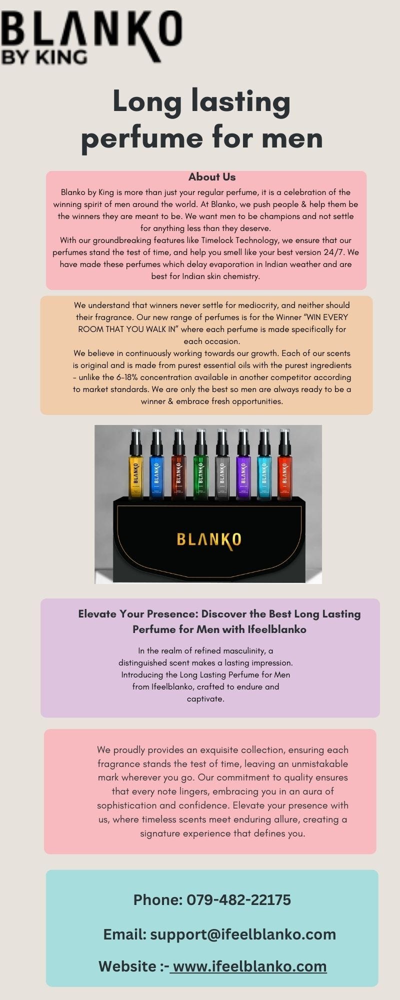 Long Lasting Perfume for Men: Enduring Elegance by Ifeelblanko ...