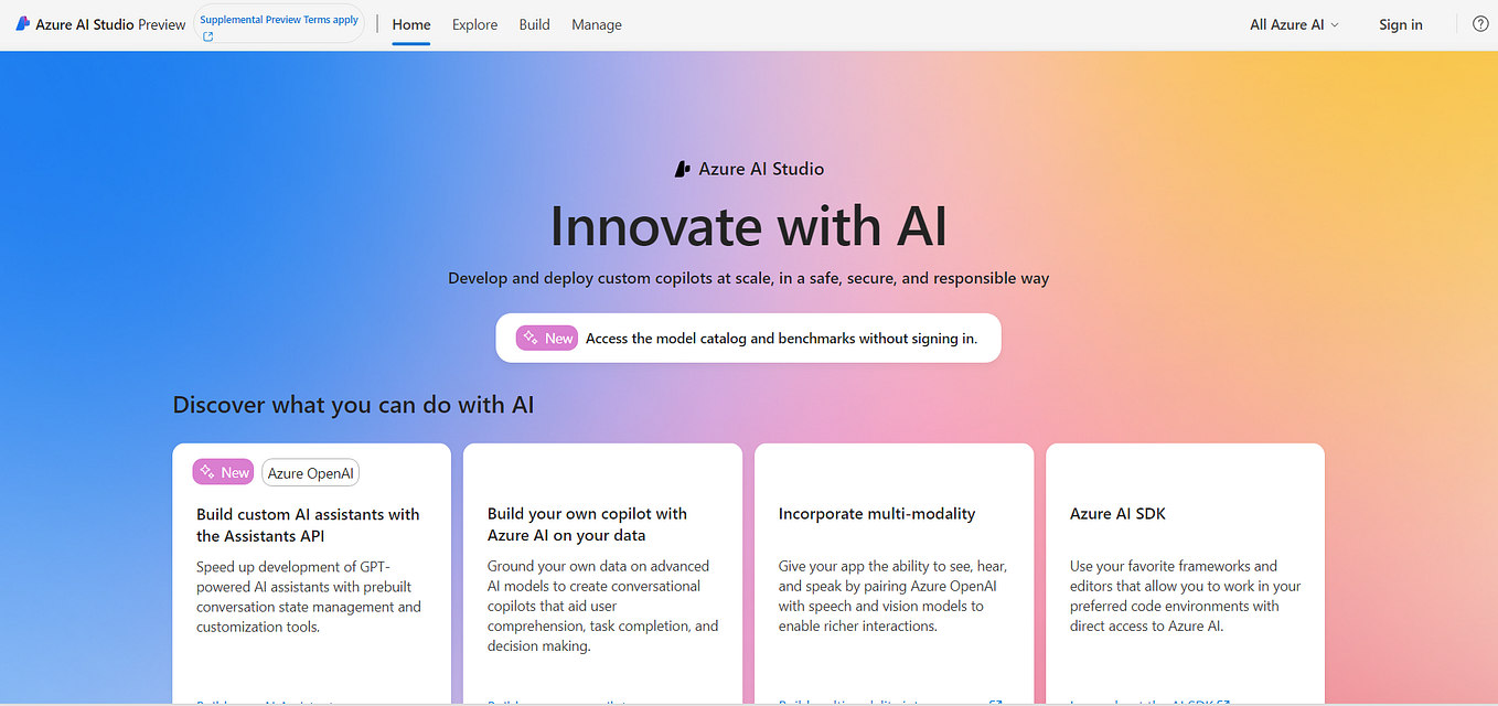 Lab 5: Get started using GPT-4 Turbo with Vision on your images and videos in Azure AI Studio ...