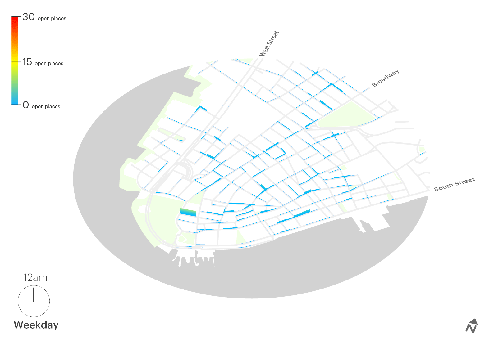 Space Syntax: Urban Network & Spatial Relations | by Richard Chou | Data Mining the City — City ...