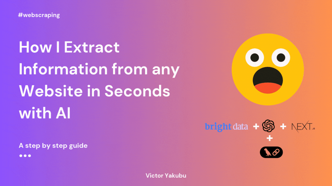 How I Trained a Chatbot on GitHub Repositories Using an AI Scraper and LLM | by Victor Yakubu ...