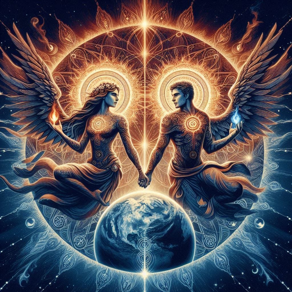 The Bridge Between Worlds: Twin Flames & Ascension on Earth | by ...