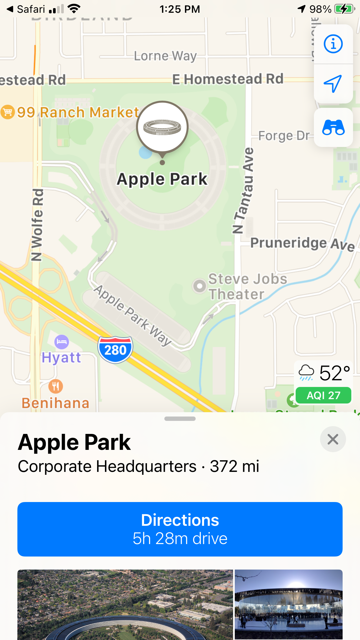 Apple Circle Map