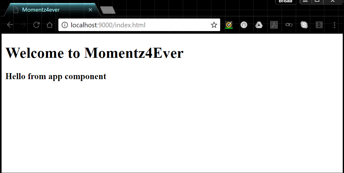 Creating app-header component. - Project Repository… | by Bharat Tiwari | Developing an Angular ...