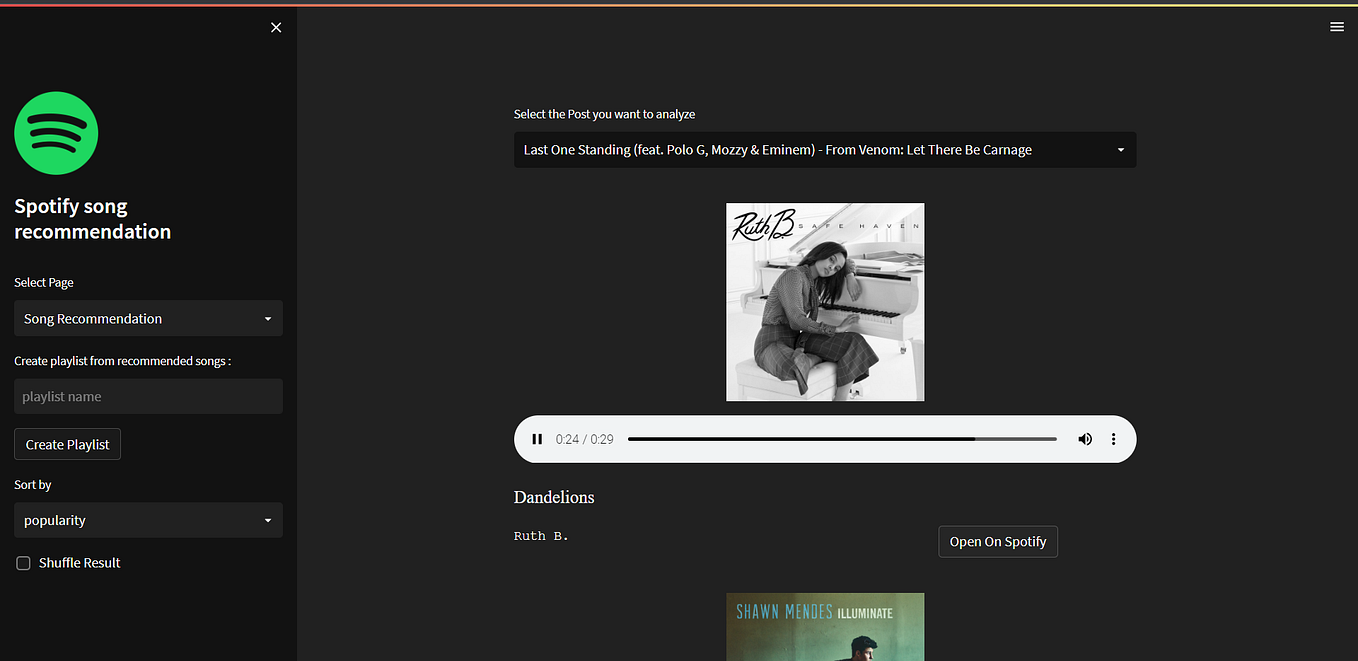 Content Based Music Recommendation System | by Shashwat Dixit | Medium