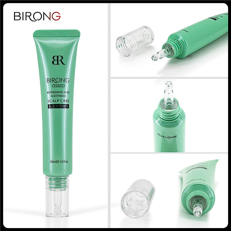 Wholesale Skin Care Soft Squeeze Plastic Tubes Custom Cosmetic Plastic ...