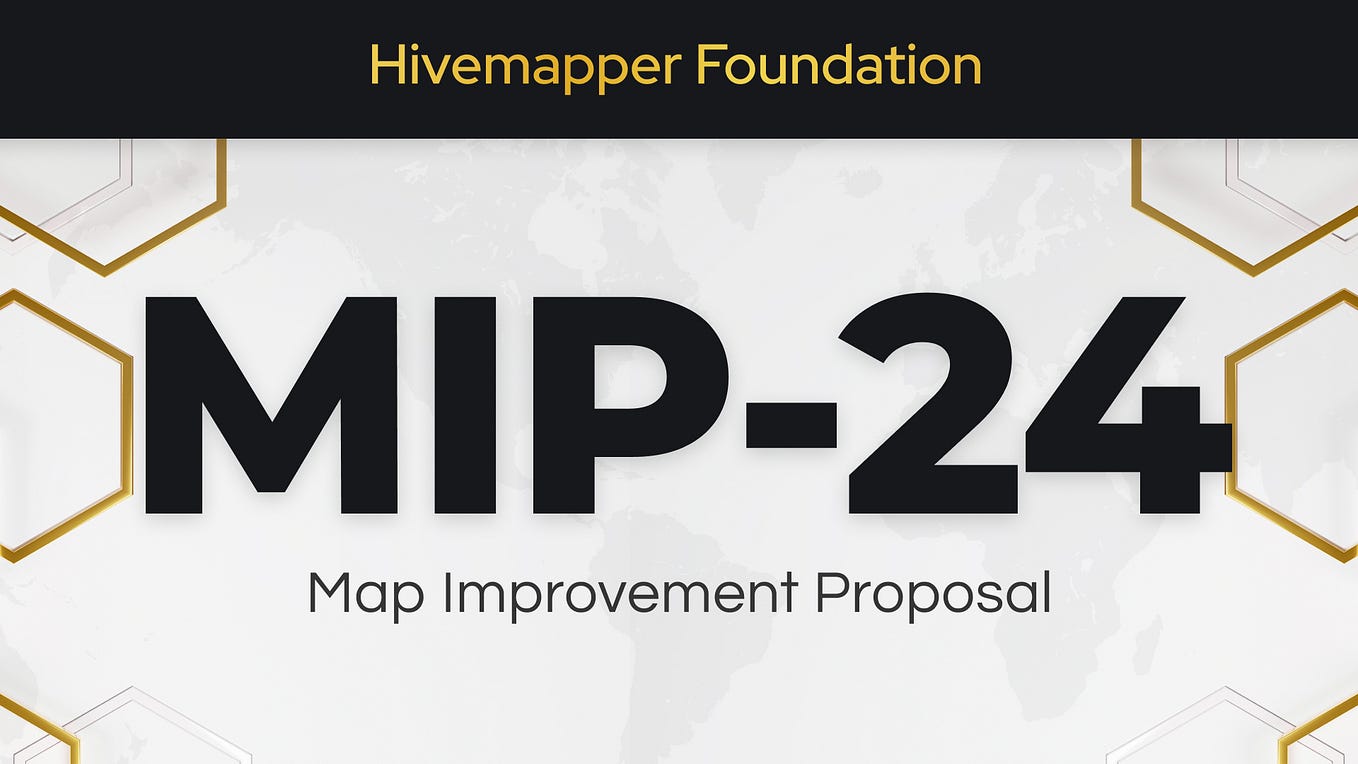 Map Improvement Proposal 22 (MIP-22) | by Hivemapper Network | Hivemapper Foundation | Jul, 2025 ...