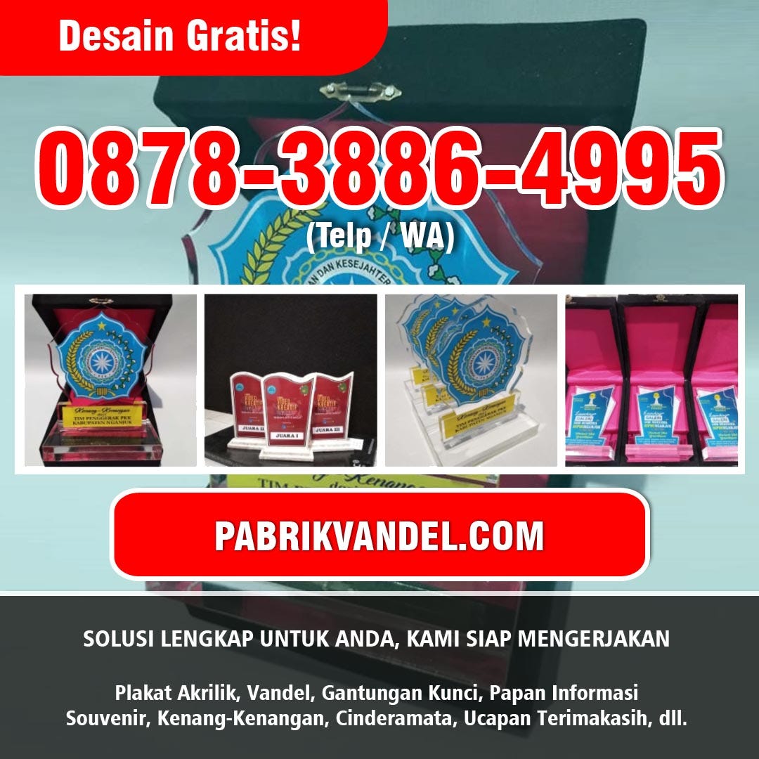 PRODUSEN 0878–3886–4993 Desain Vandel Akrilik | by Piala Akrilik Kediri ... PRODUSEN 0878–3886–4993 Desain Vandel Akrilik | by Piala Akrilik Kediri ...