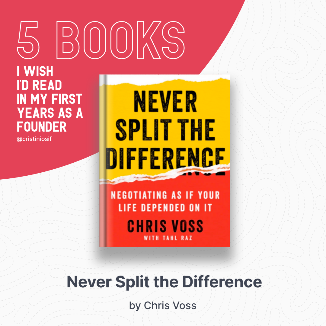 📚 5 Books I Wish I’d Read in My First Years as a Founder: Part 5— No ...