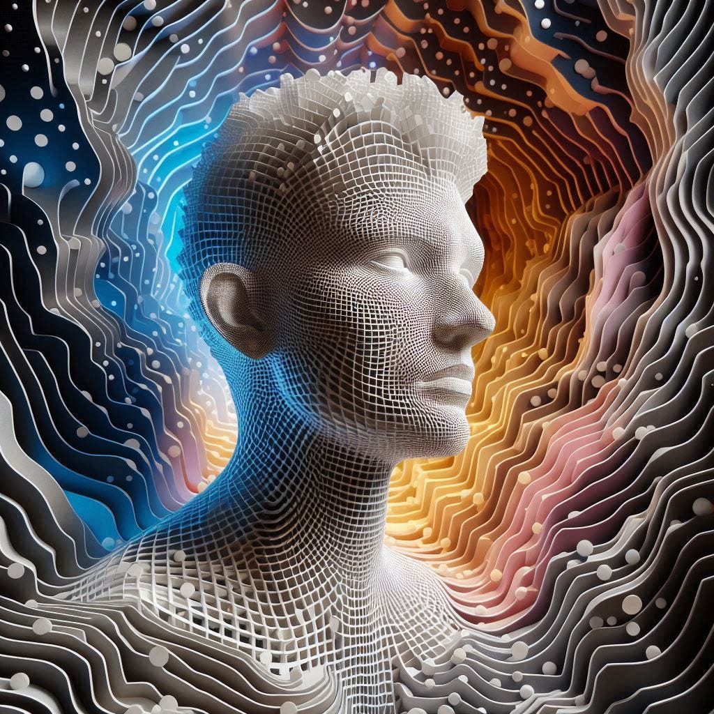 Beyond Lenticular Printing: Abstract Optical Illusion Art with Depth and Motion | by Michael ...