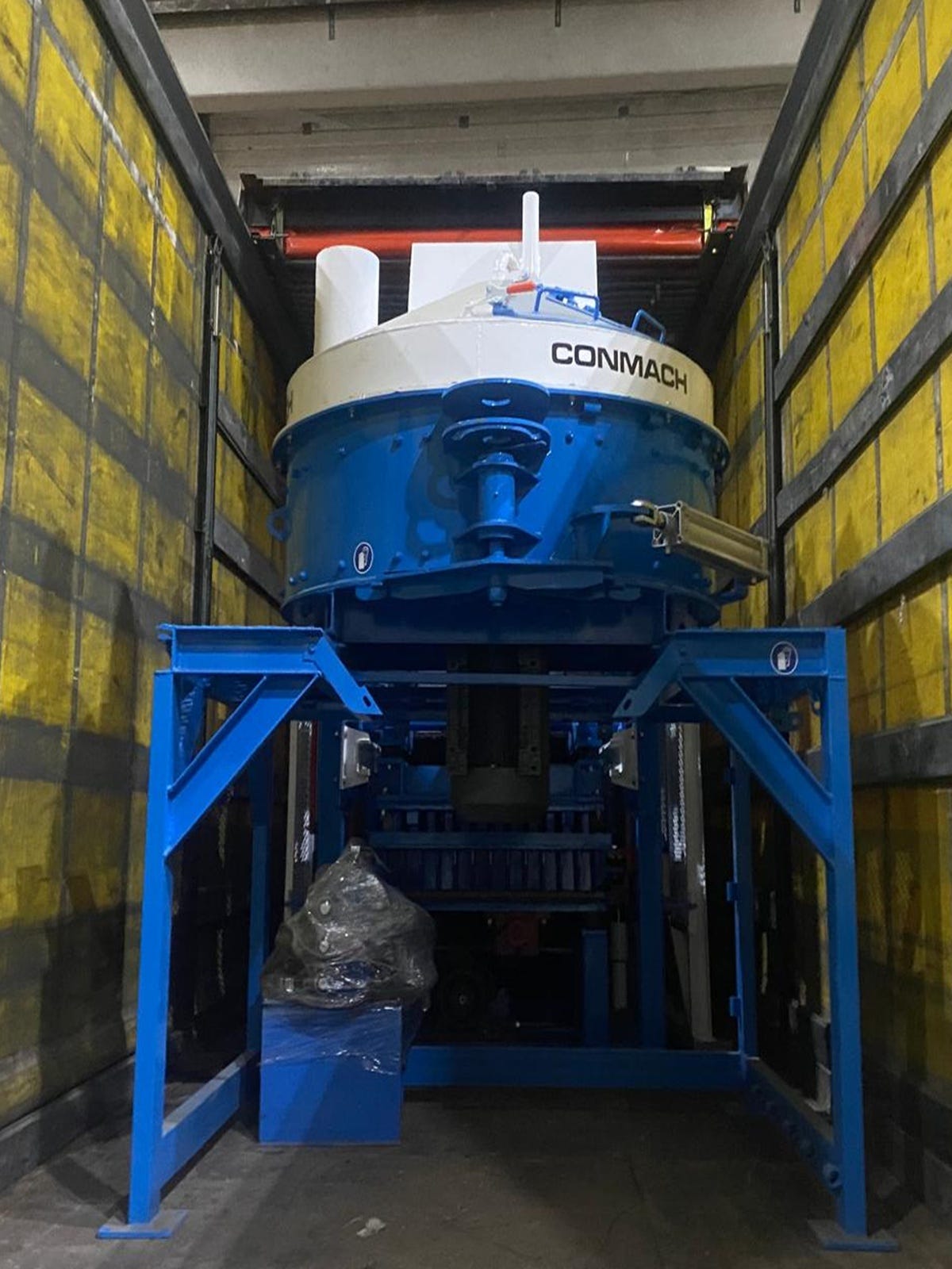 Concrete Block Making Machine Layout, Installation | by Conmach | Medium