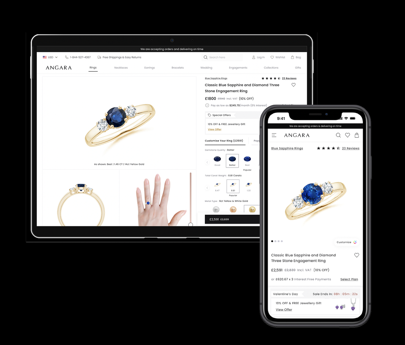 Elevating First Impressions: Crafting a Luxurious Landing Page — A UX ...